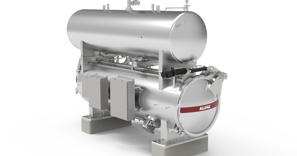 Water Immersion Retort - Water Immersion Batch Rotary… | Allpax
