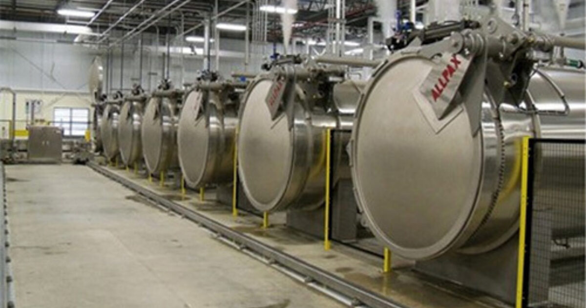 Food Processing Batch Retort Machines, In-Container Sterilization | Allpax