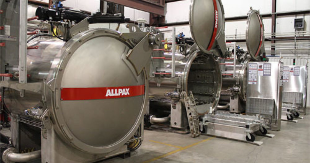 Production Retort Machine Videos - Shaka & Gentle Motion… | Allpax