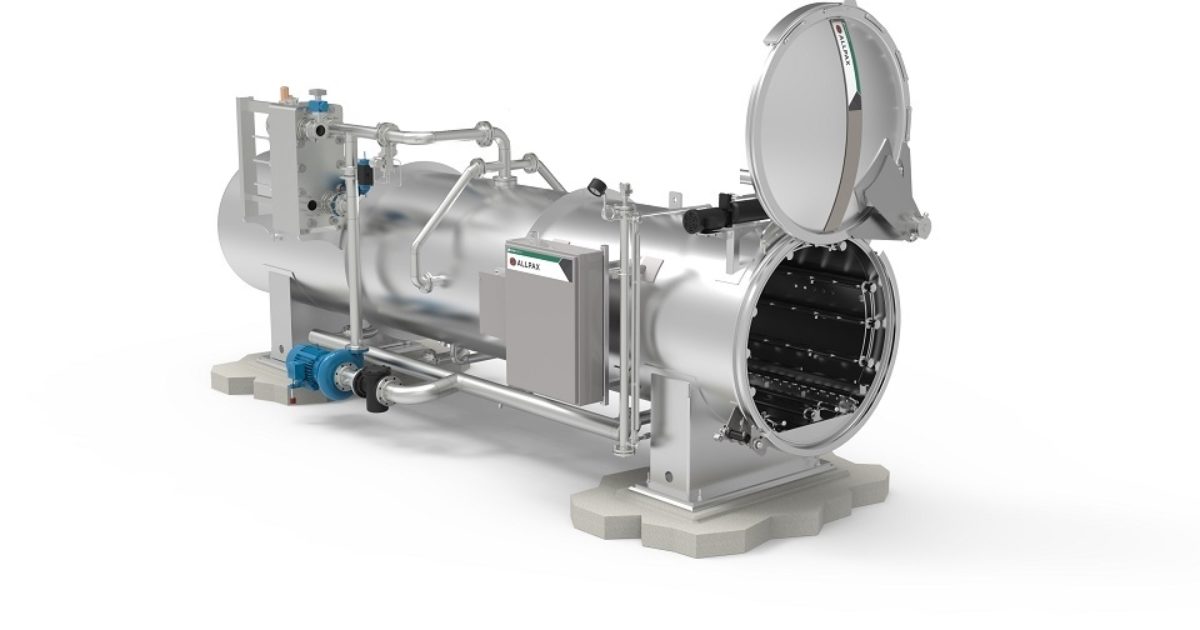 Static Water Spray Retorts for Commercial Sterilization | Allpax