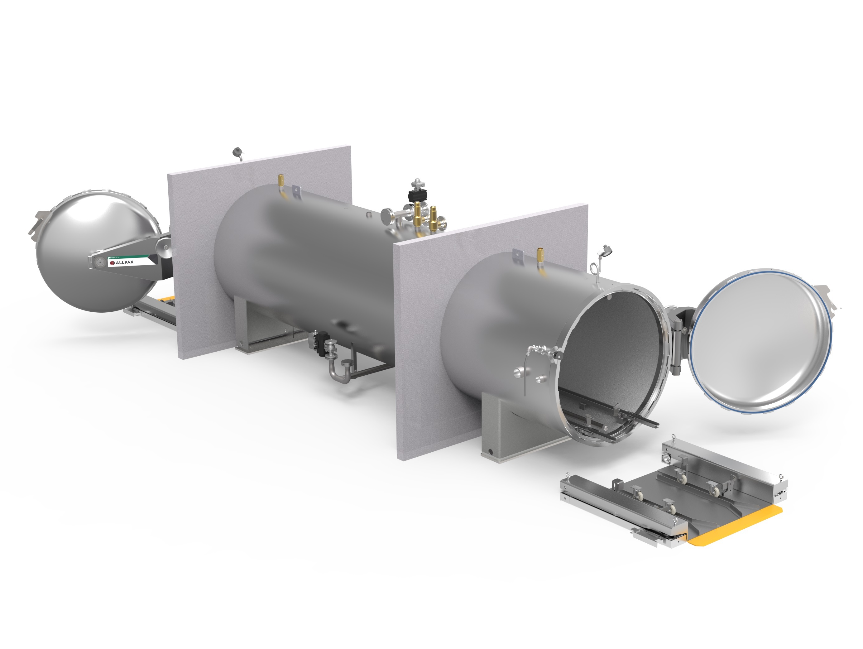 Substrate Sterilizer Retorts for Food Processing | Allpax
