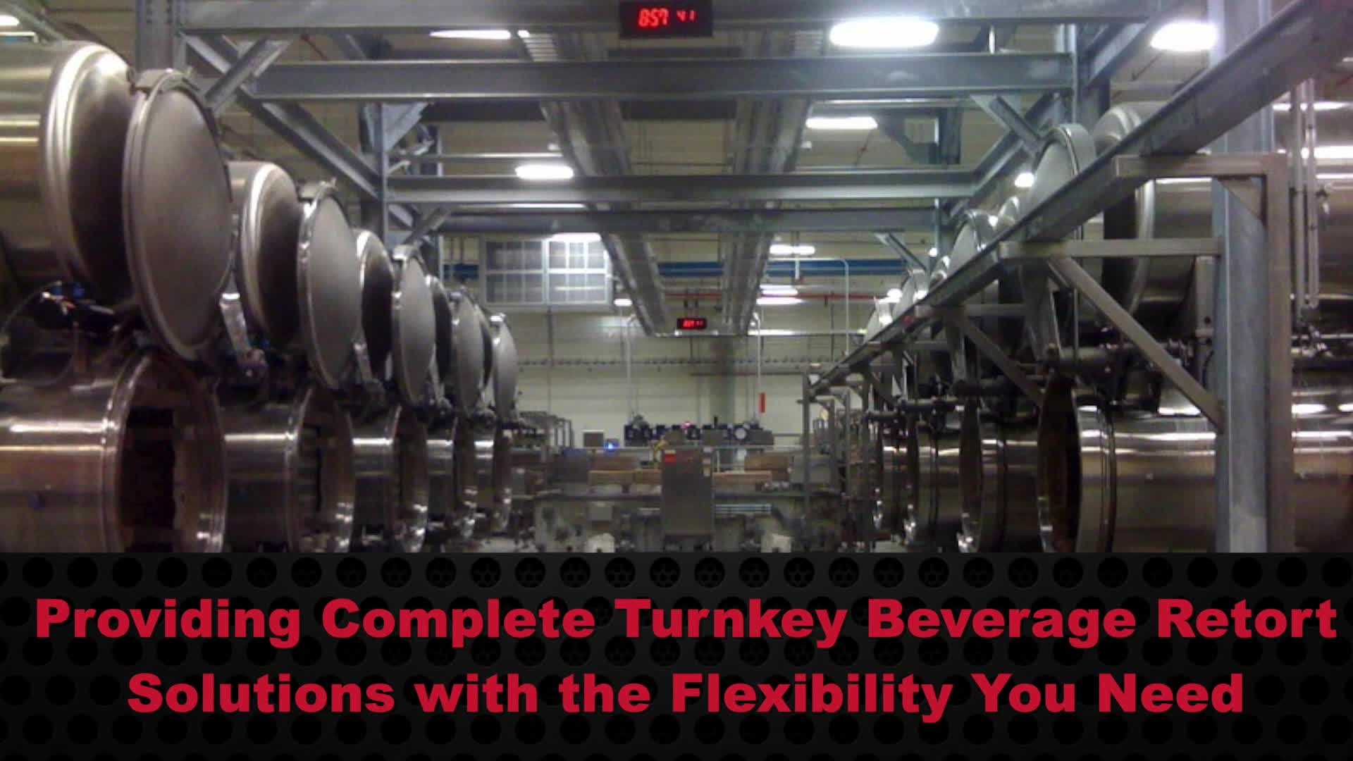 Production Agitating Retorts - Gentle Motion Water Spray Retort ...